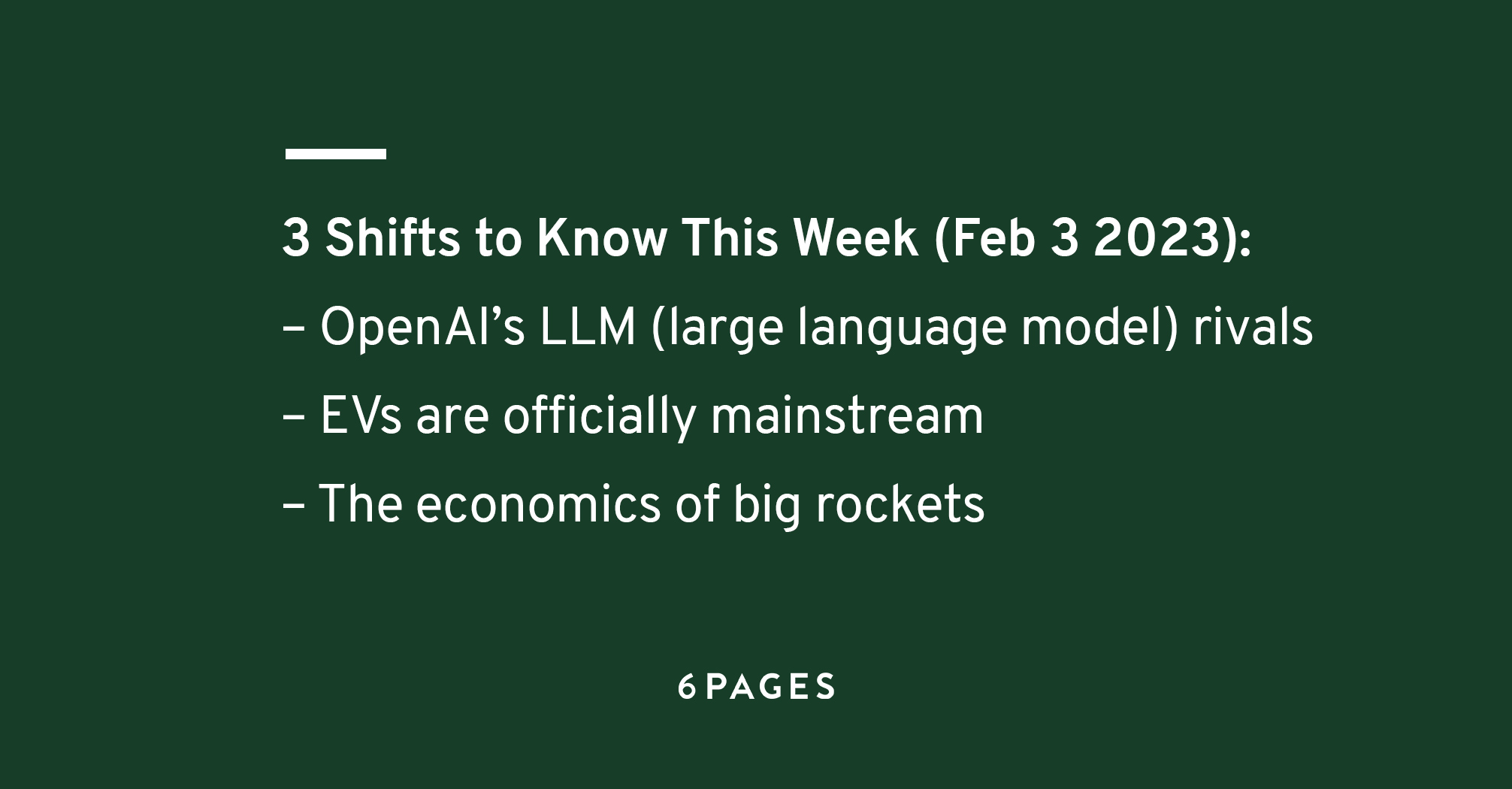 OpenAI’s LLM (large language model) rivals, EVs are officially ...